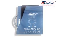 China Patient Monitors PU Single Tube ABPM 24-32cm Reusable NIBP Cuff for sale