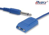 China Plate Bipolar 6.3 Monopole Hi-Fi Electrosurgical Cables for sale