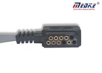 China HP Holter AHA 5 Lead ECG Holter Cable For Digitrak Plus for sale