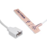 China 0.9m Disposable Latex Free 7pin Nelcor SpO2 Probe N25 for sale