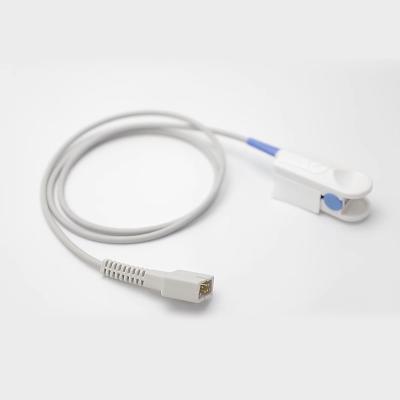 China 7 Pin Adult Finger Clip Nelcor Spo2 Sensor TPU Cable for sale