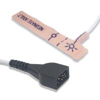 China Nonin 7pin Connector Disposable Neonate Spo2 Sensor Latex free for sale