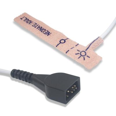 China Nonin 7pin Connector Disposable Neonate Spo2 Sensor Latex free for sale