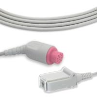 China 10pin Connector Oxygen Meter Spo2 Extension Cable TPU Adult for sale