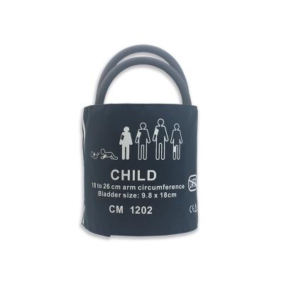China Reusable Pediatric 18-26cm Nylon Cuff Double Tubes Bladder Type OEM for sale