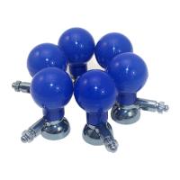 China Blue Dia 26mm ECG Suction Bulb Adult Suction Electrode With Screw for sale