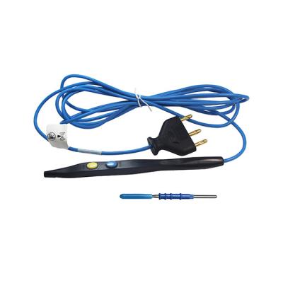 China ESU Electrosurgical Cables 3 meter Reusable Electrosurgical Pencil for sale