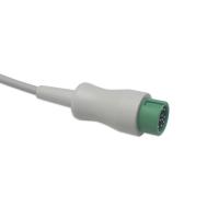 China Mindray 12P To MD 5 Lead 3.4m IEC ECG Trunk Cable TPU jacket for sale
