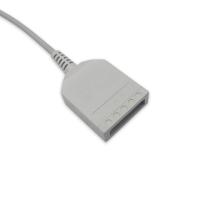 China Mindray 12P To MD 5 Lead 3.4m IEC ECG Trunk Cable TPU jacket for sale