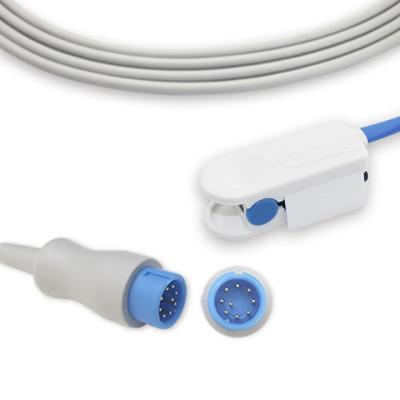 China Biolight Digital 9 Pins 3m Aldult SpO2 Sensor Accurate Measurement for sale