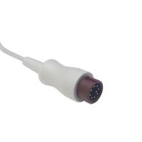 China Reusable 9pin Connector TPU 2.2m Spo2 Extension Cable For Biolight for sale