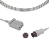 China Reusable 9pin Connector TPU 2.2m Spo2 Extension Cable For Biolight for sale
