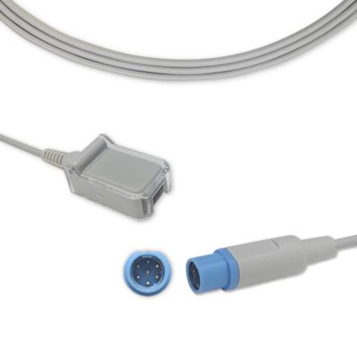 China Latex free 7pin Connector Spo2 Extension Cable For Drager Masim for sale