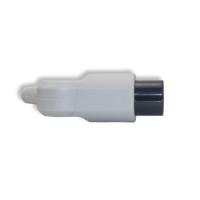 China 3 Lead AHA Fixed Snap ECG Lead Cable Compatible Angle Connector for sale