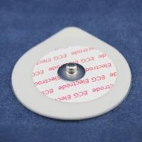 China Disposable EKG Accessories White 43mm Pediatric Foam Electrode for sale