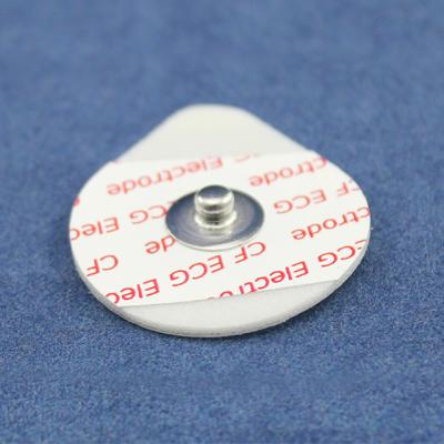 China White EKG Accessories Disposable Infant Foam 30mm Electrode Pad for sale