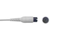 China TPU Jacket Veterinary ECG Cable AHA IEC ISO13485 With Contec C80Vet GA3140V for sale