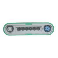China G6136DR ECG Patient Cable 16P To 6 Lead Medical Grade TPU Jacket for sale