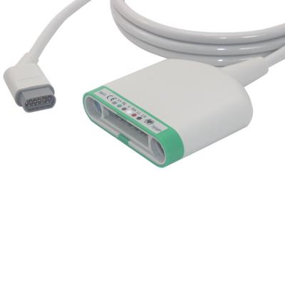 China G6136DR ECG Patient Cable 16P To 6 Lead Medical Grade TPU Jacket for sale