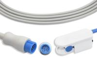 China 12P Adult Fingertip SpO2 Senor Probe P9361P Compatible Comen for sale
