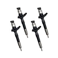 China Original OEM 4PCS Fuel Injector 295050-0460 2950500460 for Hilux 1KD-FTV 2KD-FTV D-4D for sale