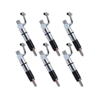 China Original OEM 6PCS Fuel Injector 128-3293 1283293 for CAT D5C D5G 939C 315B 315A Engine for sale