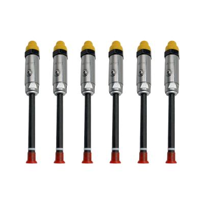 China OEM 6PCS Fuel Injector Pencil Nozzle 4W7017 4W-7017 for CAT 3306 3406 3406B 3406C 3412 for sale