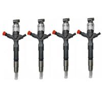 China Factory OEM 4PCS Fuel Injector 23670-30320 for Toyota Land Cruiser 3.0 d 1KD-FTV Diesel Engine for sale