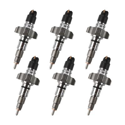 China Original And OEM 6 PCS Fuel Injector 2854608 0445120057 for New Engine F4HE9687 Tractor 115 125 140 T6030 T6050 T6080 T6090 for sale