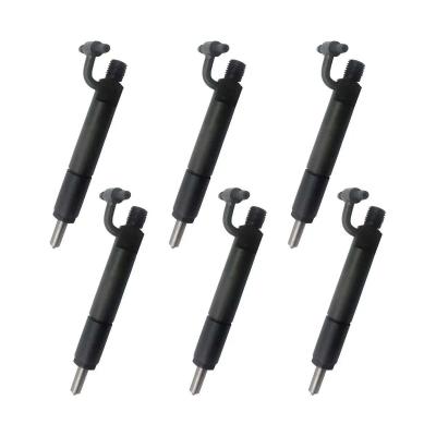 China Factory OEM 6PCS Fuel Injectors 6207-11-3100 for Komatsu 4D95L/SA6D95L Engine for sale
