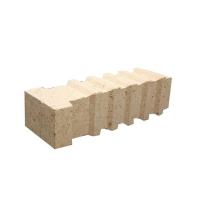 China Light Yellow Abrasion Resistance Refractory Anchor Bricks for Industrial Furnace Roof for sale
