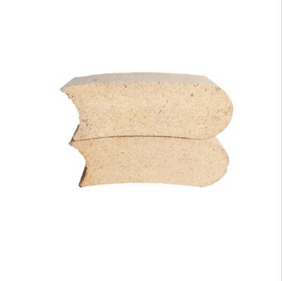 China ISO9001 Certificate Light Yellow Universal Arc Refractory Brick for Ladle Large Quantity for sale