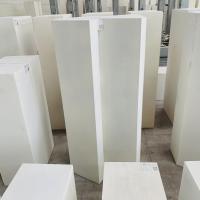China AZS 33 36 41 Pool Wall and Bottom Electro-Fused Zirconia Corundum Brick for Glass Kiln for sale