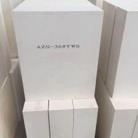 China Zircon Corundum Bricks 33 36 41 for High Temperature Refractory in Glass Furnace for sale
