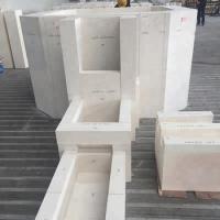 China Refractory Glass Smelter AZS Block with 1770°-2000° Refractoriness and 0.3-1% CaO Content for sale