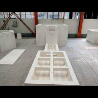 China Refractory Glass Smelter AZS Block with 1770°-2000° Refractoriness and 0.3-1% CaO Content for sale