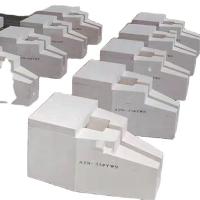 China 36 Electric Smelting Zirconia-Corundum Refractory Brick with Fused-Casting Technology for sale