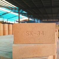 China Sk36 Clay Fire Brick for Heat-Resistant Refractory Lining in Fire Place Glass Furnace for sale