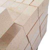 China Industrial Furnace Refractory Materials and High Alumina Brick in Light Yellow Color for sale