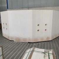 China Electro Fused Zirconia-Corundum Brick Refractory Brick Direct Sell for Glass Furnace for sale