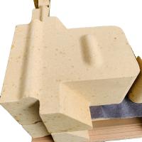 China SiC Content % Semi Silica Brick Corundum Silicon Carbide Refractory for Glass Furnace for sale