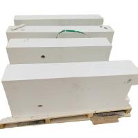 China Steel Plant Slide Rail AZS Fused Cast Refractory Bricks with ISO9001 2008 Certificate for sale