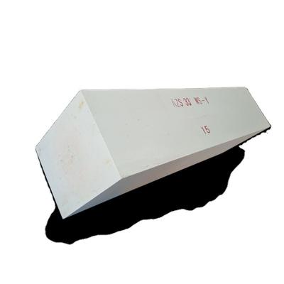 China AZS Brick in Glass Furnace White Zirconium Oxidized Fused Cast Refractory Standard Size for sale