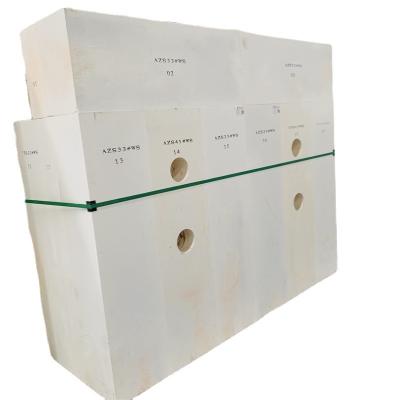 China Fused Cast AZS Blocks S3 S4 S5 for Glass Making High Refractoriness and Al2O3 Content for sale
