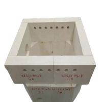 China CrO Content % Fused Corundum AZS Refractory Brick for Glass Blowing Furnace for sale