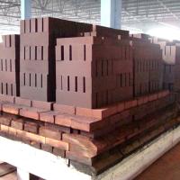 China Customized Size High Purity Magnesia Chrome Refractory Brick for Cement Kiln Furnace for sale