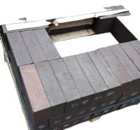 China Al2O3 Content of 13-18% Magnesite Chrome Brick for AOD Furnace Temperature Stability for sale