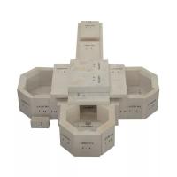 China 4% Al2O3 Content Corrosion-Resistant AZS Brick for Steel Plant and Glass Furnace for sale