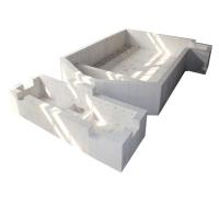 China 4% Al2O3 Content Corrosion-Resistant AZS Brick for Steel Plant and Glass Furnace for sale