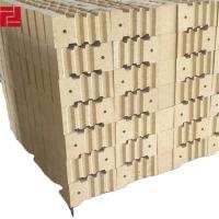 China Refractory High Alumina Anchor Brick for Heating Furnace Roof Resistant to Thermal Shock for sale